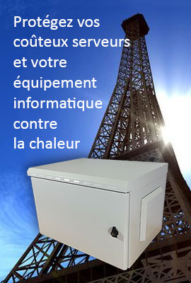 Cobox Baie insonorisée, Coffret IP55, Mini data center